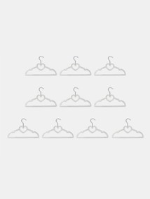 Sinsay - Ramínka s motivem srdce 10 pack - bílá