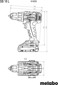 METABO SB 18 L 614053710