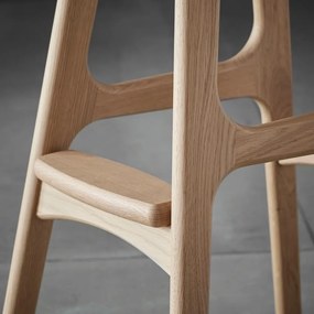 Kožená otočná barová židle 86 cm Buck – Hammel Furniture