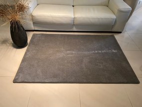 Vopi | Kusový koberec Apollo soft šedý - 1 m2 s obšitím