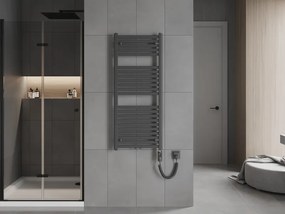 Mexen Hades, elektrické topné těleso 1200 x 500 mm, 600 W, antracitová, W104-1200-500-2600-66