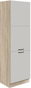 Dolní vysoká skřínka pro vestavnou lednici kuchyně Annabel 21D-60 Zvolte korpus: Dub artisan
