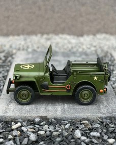 Plechový model - MB Armádní Jeep 2
