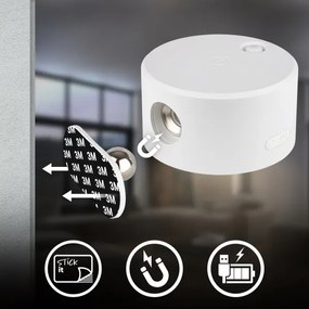 Briloner 3896016 - LED Stm nab nástěnné svTARI LED/1,6W/5V 1500 mAh bílá