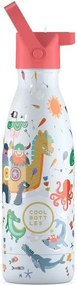 Cool bottles dětská nerezová termolahev kids brave vikings třívrstvá 350 ml 3d