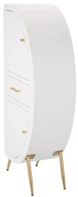 Designová komoda Raghnall 60 cm bílá