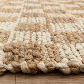 Oboustranný/ručně tkaný jutový koberec v přírodní barvě 200x290 cm Naturi Natural – Asiatic Carpets
