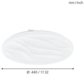 Eglo 99344 - LED Stropní svítidlo BENARIBA LED/22W/230V