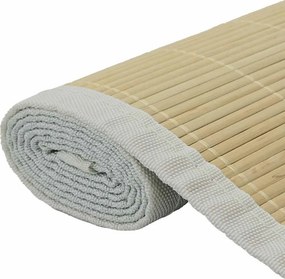 Koberec bambus 160 x 230 cm přírodní 245821