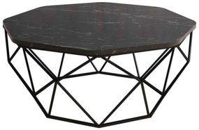 Designový konferenční stolek Gagenia 90 cm černý