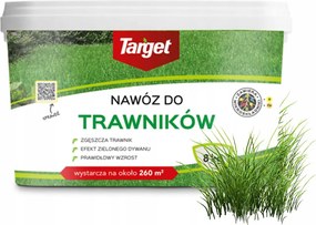 Trávníkové hnojivo s mikroživinami Target 8 kg