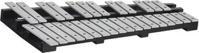 30 Note Glockenspiel xylofonový zvonek s paličkami, bicími tyčemi a taškou