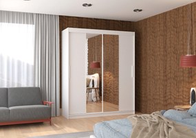 ADRK Furniture Posuvná skříň s zrcadlem DALLAS 180 SW-DAL-W-180+A286