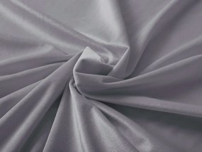 Biante Sametový polštář válec bonbon Velvet Premium SVP-013 Šedý 15x80 cm