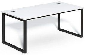 Stůl SimpleOffice 180 x 90 cm, bílá / černá