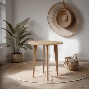 Stará Krása – Ruční výroba Kulaté dubové stoly z dubu