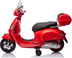Elektrický skútr Milly Mally Vespa GTS Super red