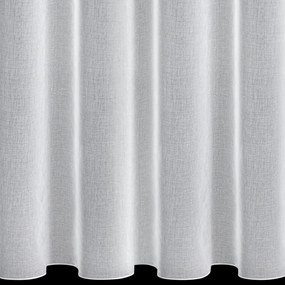 ZÁCLONA NA KROUŽCÍCH ARTEMIDA 140X250 CM BÍLÁ