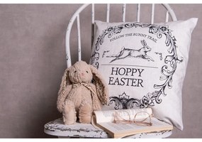 Povlak na polštář s králíkem Hoppy Easter - 45*45cm