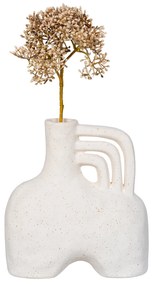 Keramická váza šedá