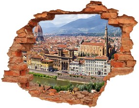 Wallmuralia Fototapeta díra na zeď 3D Florencie Itálie 90x70 cm