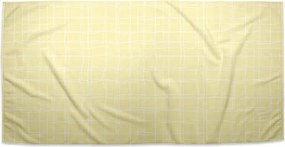 Sablio Ručník Žluté pletivo - 50x100 cm