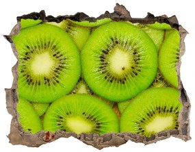 Wallmuralia Nálepka 3D díra na zeď Kiwi 95x64 cm