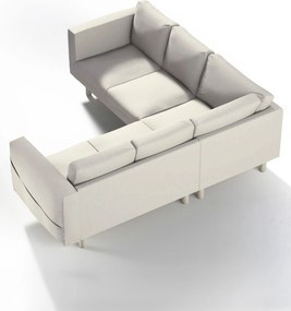 Potah na pohovku IKEA Norsborg rohová 4-místná barva šedá