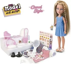 EDUCA Kreativní sada My Model Doll Design: Ležérní styl (20652) / od 6