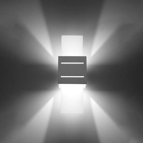 Sollux Lighting Nástěnné svítidlo LORETO bílé