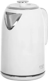 Adler AD 1341 bílá / Rychlovarná konvice / 2200W / 1.7 L