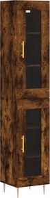 Skříň highboard kouřový dub 34,5 x 34 x 180 cm kompozitní dřevo 3199422