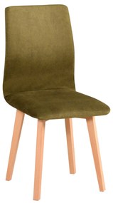 Jídelní židle Lexia 2 Zvolte dřevo: Bílá, Zvolte látku: látka 10b
