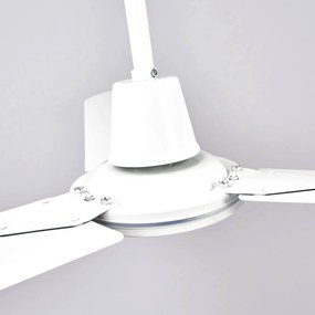 Bílý stropní ventilátor Dawinja se třemi vrtulemi
