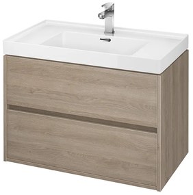 Cersanit Crea - závěsná skříňka pod umyvadlo 80cm, dub, S924-009