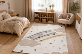 Koberec KIDDO 5264 bílý / krémový