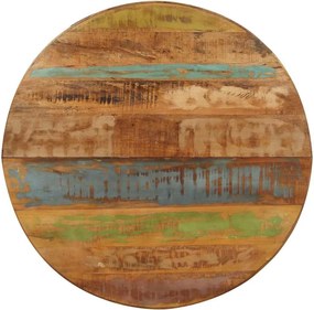 Jídelní stůl kulatý 100 x 100 x 75 cm masivní recyklované dřevo 321682