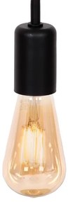 Stolní lampa BRENDA 1xE27/60W/230V černá