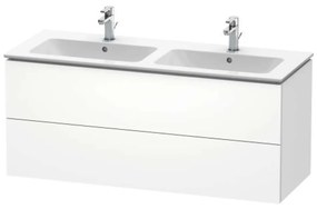 Duravit L-Cube - Umyvadlová skříňka 55x129x48 cm, 2 zásuvky, bílá mat LC625801818
