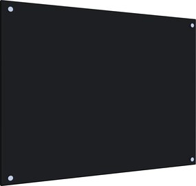 vidaXL Kuchyňský panel 80 x 60 cm tvrzené sklo [249456] Barva: Černá