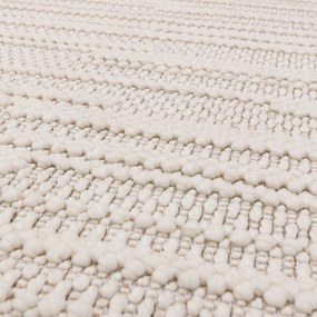 Tribeca Design Kusový koberec Sides Stripe Ivory Rozměry: 120x170 cm