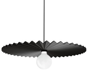 Linea Light CA021ABBEZZ Doge_P, moderní černé závěsné svítidlo, 1x22W E27, průměr 58,4cm