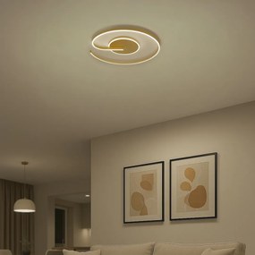 Stropní LED svítidlo Lorenzo, 1x LED 22w, 4000k, g