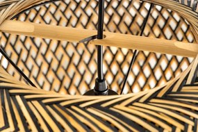 Designové závěsné svítidlo Lorelei 45 cm bambus