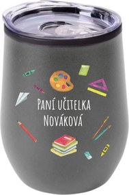 Personalizovaný cestovní termo hrnek Bowl - Školní pomůcky