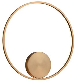 Redo 01-1907 nástěnné LED stmívatelné svítidlo Orbit bronz, 44W, 4000K, ø60cm