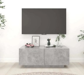 vidaXL TV skříňka 100 x 35 x 40 cm dřevotříska [804439] Barva: Betonová šedá