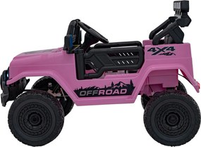 Ramiz Terénní auto CLIMBER růžové