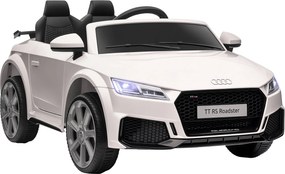 Dětský elektrický vůz HOMCOM 12V S ovládáním na 2,4G, hudbou, klaksonem, elektrickým vozidlem s LED světlem, USB/MP3 připojením, zpětným chodem, pro d
