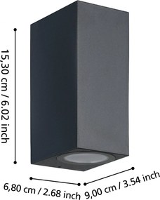 EG 900276 Venkovní nástěnné svítidlo JABAGA 900276 - EGLO